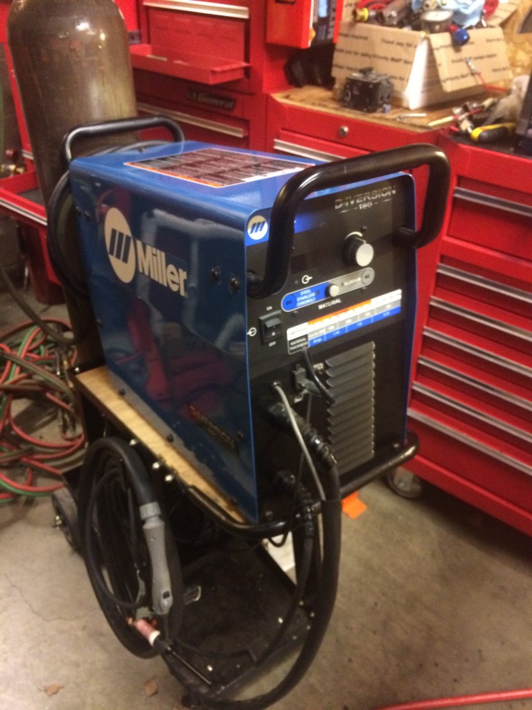 Miller Diversion 180 Tig Welder. - Steven Rhine - Rhine Labs Blog / News